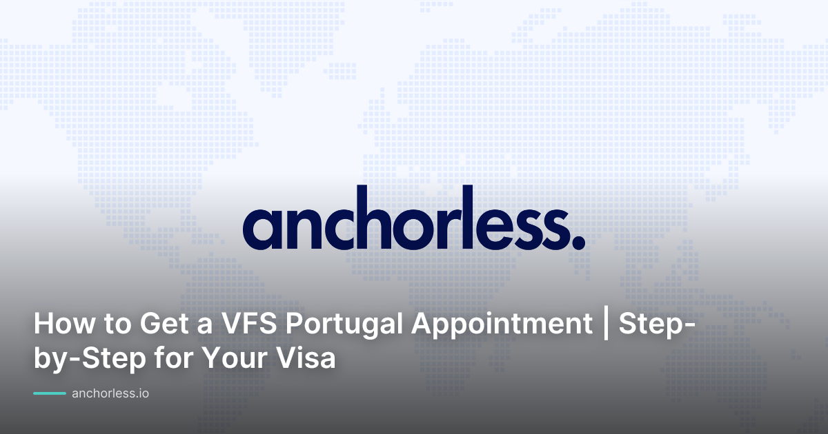 How to Get a VFS Portugal Appointment | Step-by-Step for Your Visa